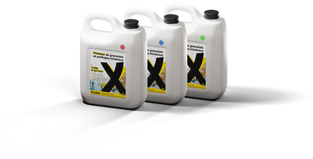 Stadex – Colle a gravier